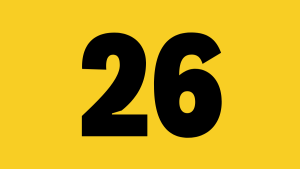 ¿Sabías por qué el 26 es un número especial? Te lo contamos - Yo Soy Tu ...
