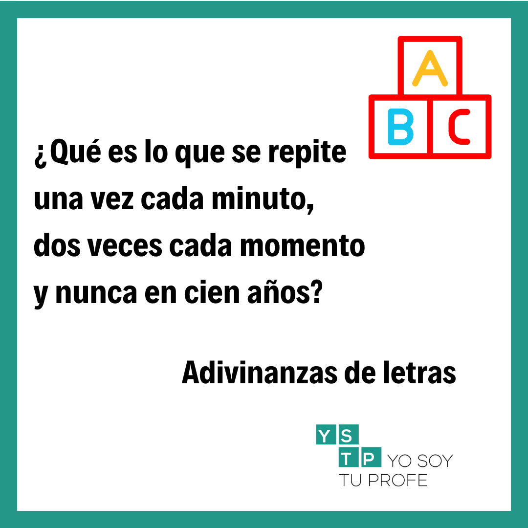 10 adivinanzas de letras para pasar un rato divertido en familia - Yo ...
