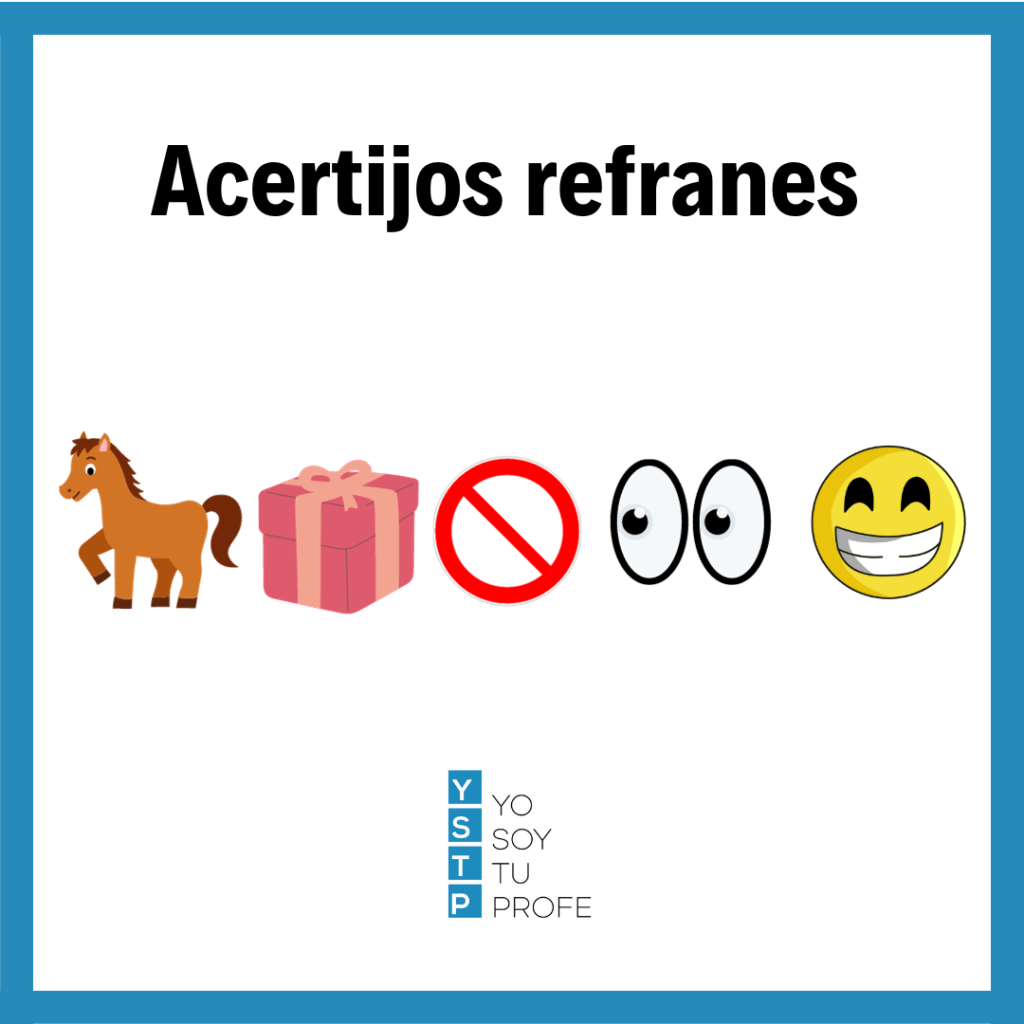 5 acertijos con emoticonos sobre refranes para toda la familia - Yo Soy ...